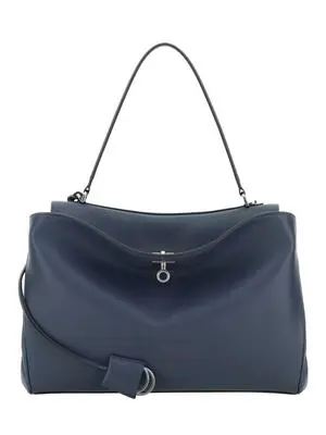 Balenciaga BALENCIAGA Air Force Leather Medium Rodeo Handbag Blue