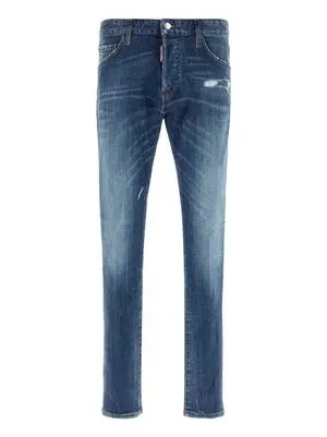 Dsquared2 Stretch Denim 5-pocket Jeans - Blue