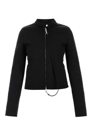 COURREGES COURREGES Canvas Zip-Up Jacket