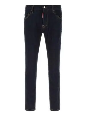 Dsquared2 Stretch Denim Skater Jeans - Blue
