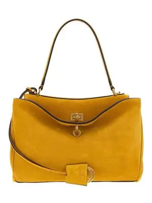 Balenciaga BALENCIAGA Mini Suede Rodeo Handbag Yellow