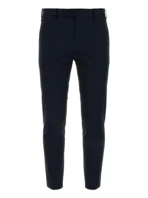 PT TORINO PT TORINO Stretch Cotton Tailored Trousers Black