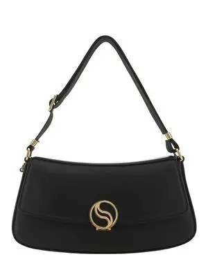 Stella McCartney STELLA MCCARTNEY Alter Mat Shoulder Handbag Black