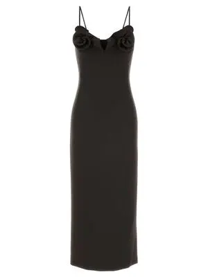 MAGDA BUTRYM MAGDA BUTRYM Chocolate Stretch Wool Mini Dress