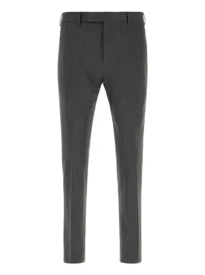 PT TORINO Stretch Virgin Wool Tailored Pants - Grey