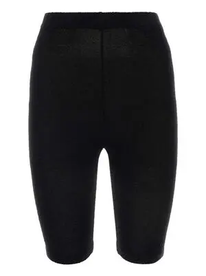 Balenciaga Stretch Terry Leggings - Black