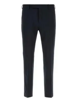 PT TORINO Stretch Wool Dress Pants - Blue