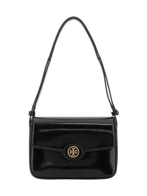 Tory Burch Robinson Shoulder Handbag - Black