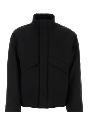 FERRAGAMO Quilted Padded Polyester Jacket - Black