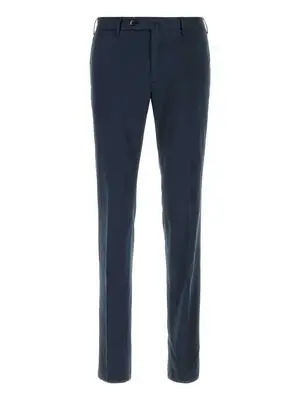 PT TORINO Pt Torino Stretch Cotton-Silk Chino Pant Blue