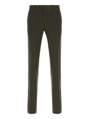PT TORINO Pt Torino Stretch Cotton-Silk Chino Pant Brown