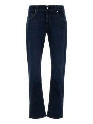 Seven For All Mankind Stretch Denim Jeans - Blue
