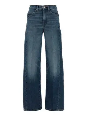 Seven For All Mankind Stretch Denim Lotta Jeans - Blue