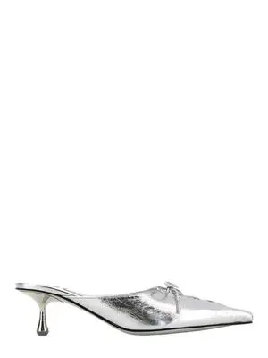 JIMMY CHOO JIMMY CHOO Scarlett Leather Mule Pumps