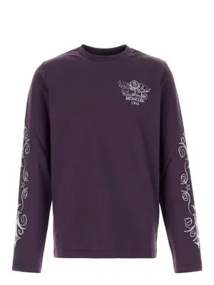Moncler Cotton T-shirt - Purple