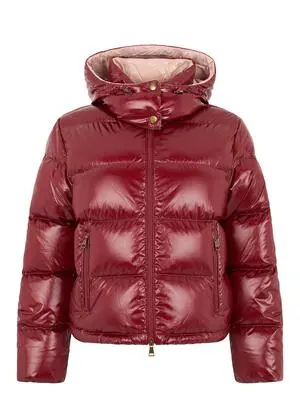 Moncler MONCLER Niveole Quilted Down Jacket Red
