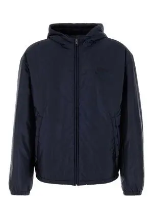 Prada PRADA Re-Nylon Padded Jacket Blue