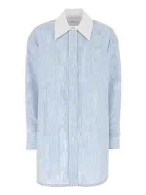 CO CO Embroidered Poplin Oversize Shirt