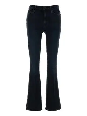 MOTHER Stretch Denim The Weekender Jeans - Blue