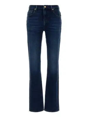 Seven For All Mankind Slim Stretch Denim Jeans - Blue