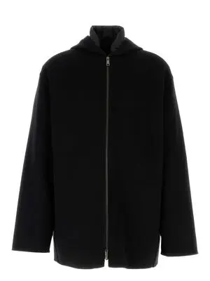 Prada Padded Silk Jacket With Cashmere Lining - Black