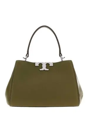 Tory Burch Tory Burch Mini Eleanor Leather Handbag With Gold-Tone Hardware Green