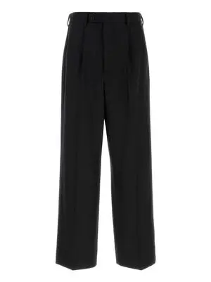 MAISON MARGIELA MM6 MAISON MARGIELA Wool Blend Wide-Leg Trousers