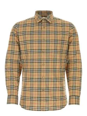 Burberry Embroidered Poplin Shirt - Printed