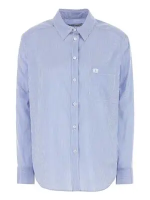 BLAZE Embroidered Silk-blend Catalina Shirt - Stripped