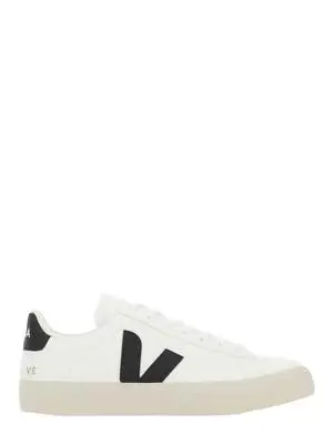 VEJA VEJA Chromefree Leather Campo Low Top Sneakers White