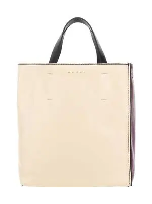 Marni Marni Museo Soft Leather Shoulder Handbag Multicoloured