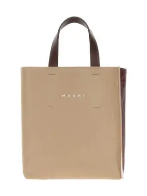 Marni Two-tone Leather Mini Handbag - Multicoloured
