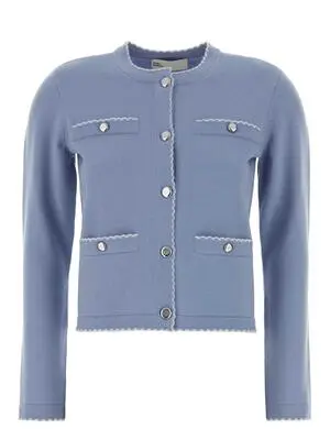 TORY BURCH TORY BURCH Kendra Stretch Wool-Blend Cardigan