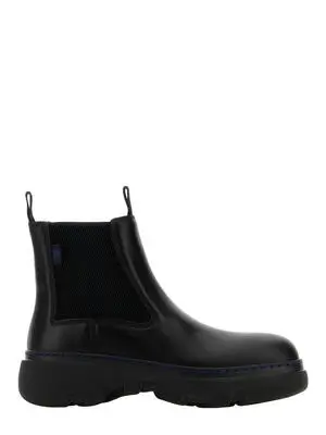 BURBERRY BURBERRY Leather Chelsea Boots