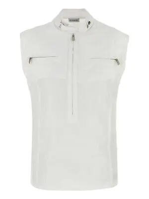 Burberry Cotton Vest - White