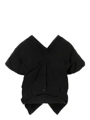 BALENCIAGA BALENCIAGA Cotton Blend Top With Structured Feel