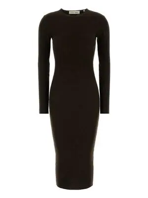 Fear Of God Chocolate Polyester-blend Dress - Brown