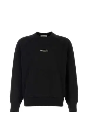Stone Island Crewneck Sweatshirt - Black