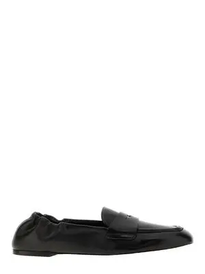 STUART WEITZMAN Bryant Leather Loafers - Black
