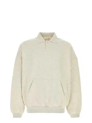 Fear Of God Melange Cotton-blend Sweatshirt - Grey