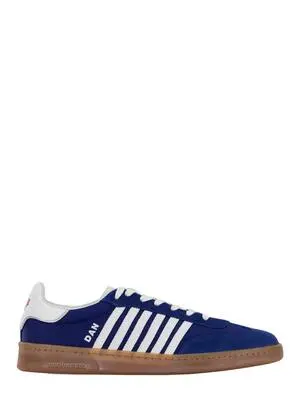 Dsquared2 Boxer Fabric Low-top Sneakers - Blue