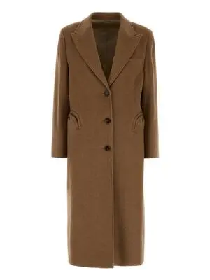 BLAZE Mylius Heck Jacket Tailored Coat - Camel