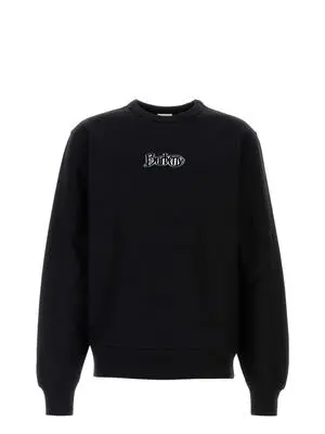 Burberry Cotton Blend Sweatshirt - Black