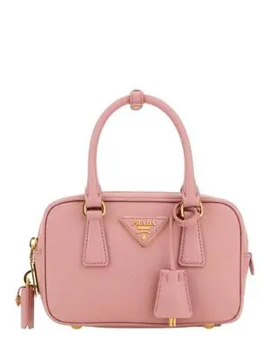 Prada Prada Leather Handbag Pink