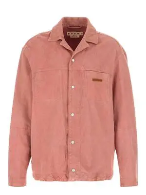 Marni Suede Shirt - Pink