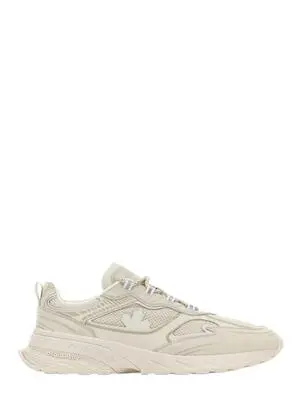 Dsquared2 Chalk Mesh & Leather Sprinter Sneakers - White