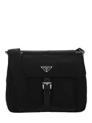Prada Re-nylon Mini Crossbody Handbag - Black