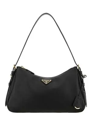 Prada Medium Shoulder Handbag - Black