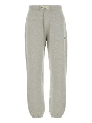 AUTRY Cotton-blend Joggers With Drawstring Waist - Grey