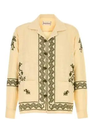 BAZISZT Cotton Shirt - Yellow